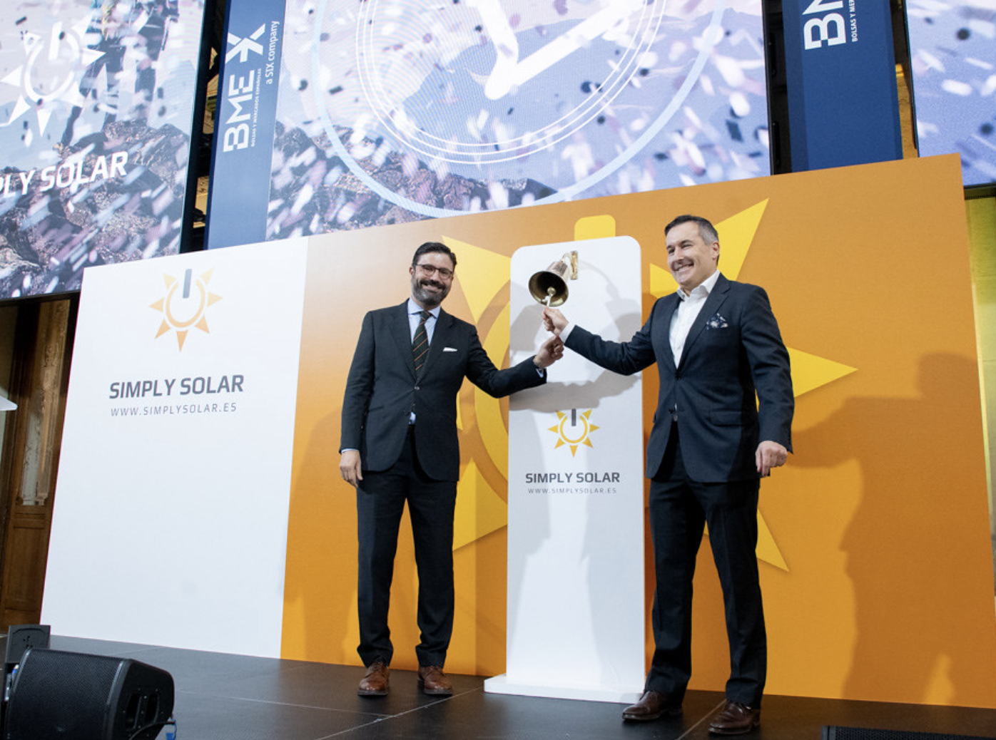 Simply Solar debuta en BME Scaleup con una valoración de 4,7 mi