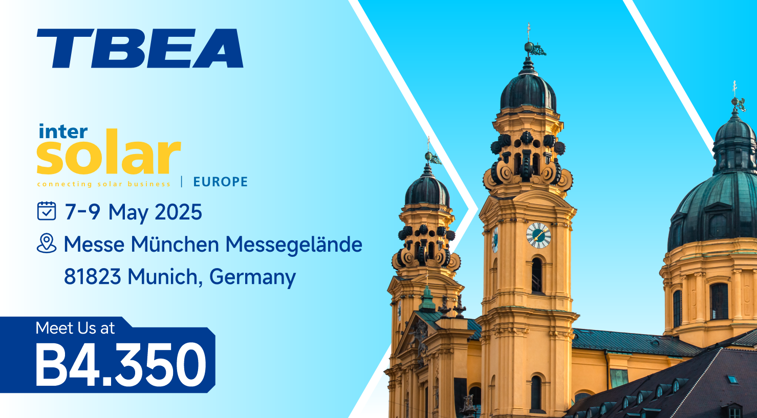 Tbea: soluciones energéticas integrales en Intersolar Europe 2025
